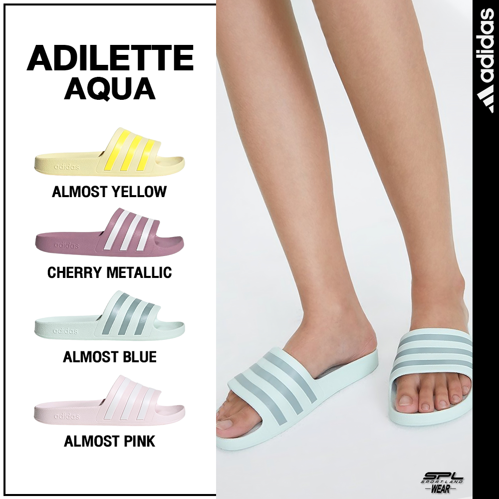 Adidas Collection อาดิดาส รองเท้าแตะ SPF Adilette Aqua FY8107 / GX4280 ...