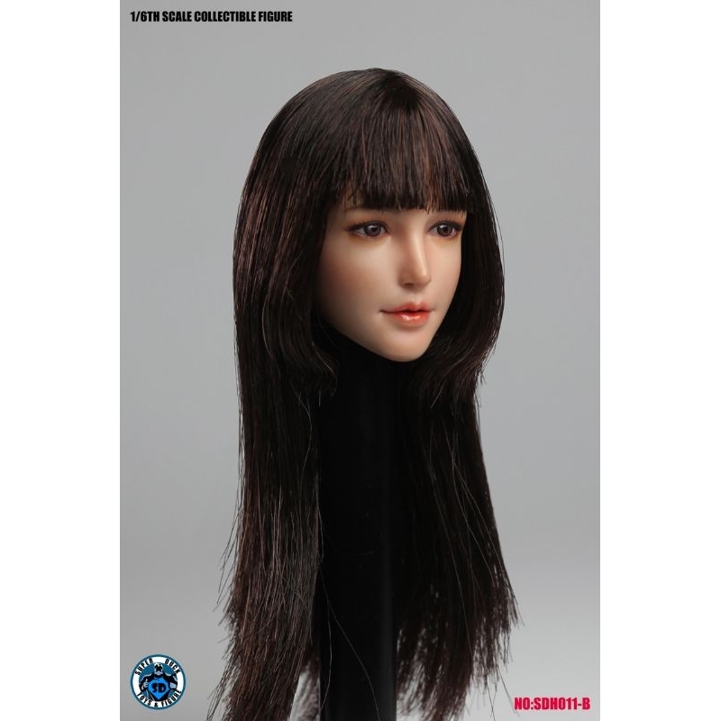 superduck sdh 011B beautiful girl headsculpt for 1/6 figures | Shopee ...