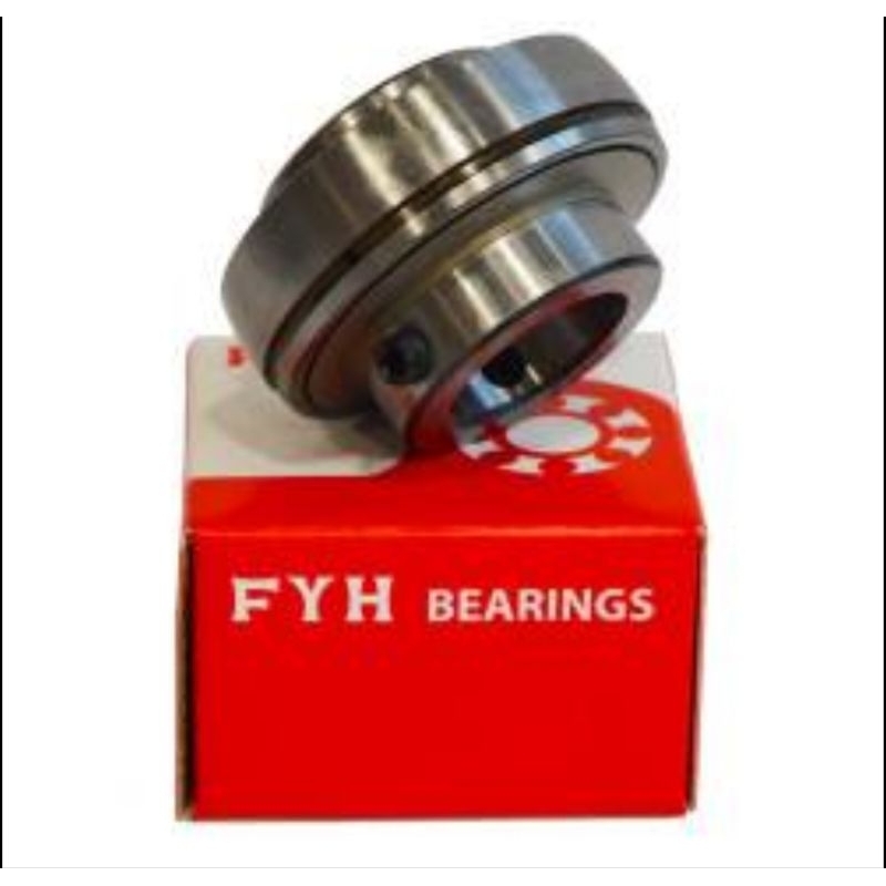 ไส้ลูกปืนตุ๊กตา Insert Bearing FYH รหัส UK205 ขนาดเพลา 25 mm (25-52-24 ...