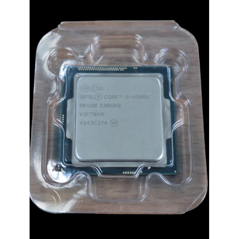 CPU มือ ️Core i5-4590S 3.0GHz Turbo 3.7GHz 4คอ4เทรด 6M 65W LGA 1150 ...