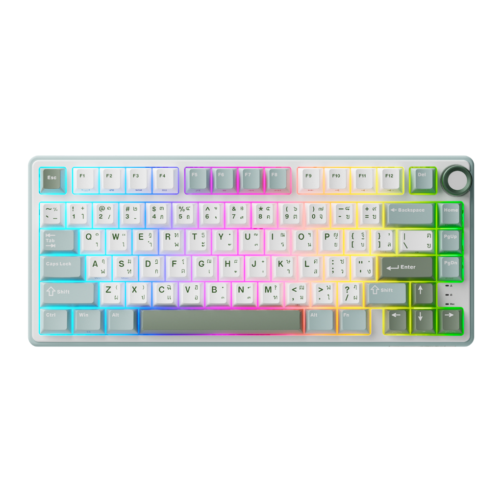 ของแท้ประกันศูนย์ไทยROYAL KLUDGE RKR75(K-Silver switch) ปะเก็นคีย์บอร์ด ...