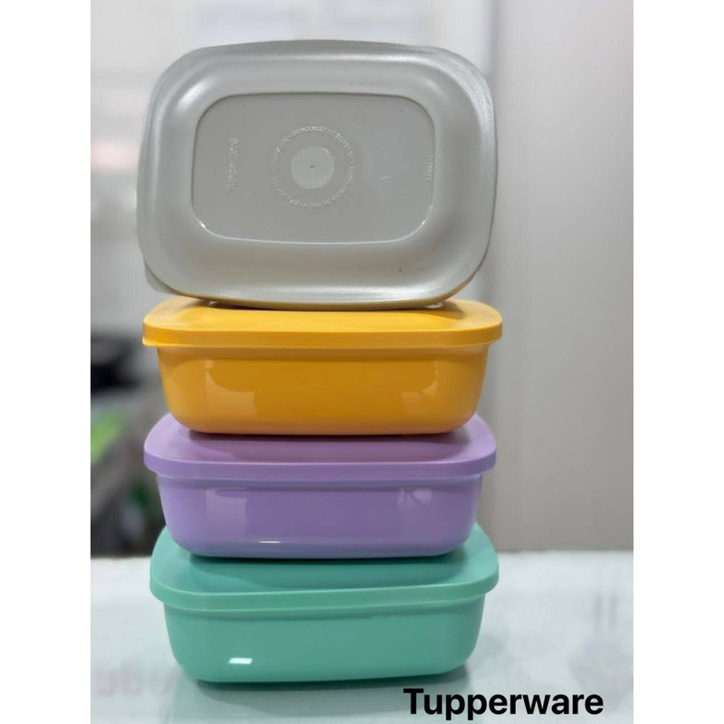 Tupperware ทัพเพอร์แวร์ รุ่น Small Rectangular Saver 500ml | Shopee ...