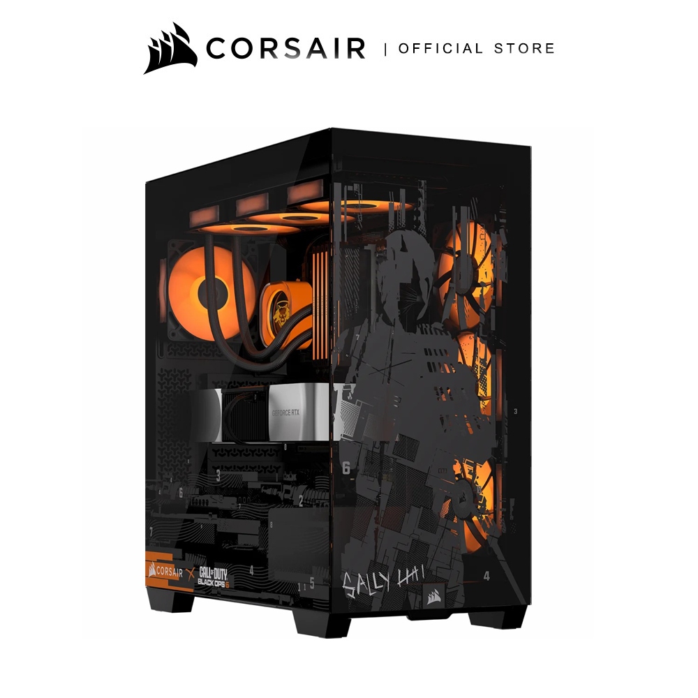 CASE CORSAIR 3500X CALL OF DUTY BLACK OPS 6 EDITION TEMPERED GLASS ...