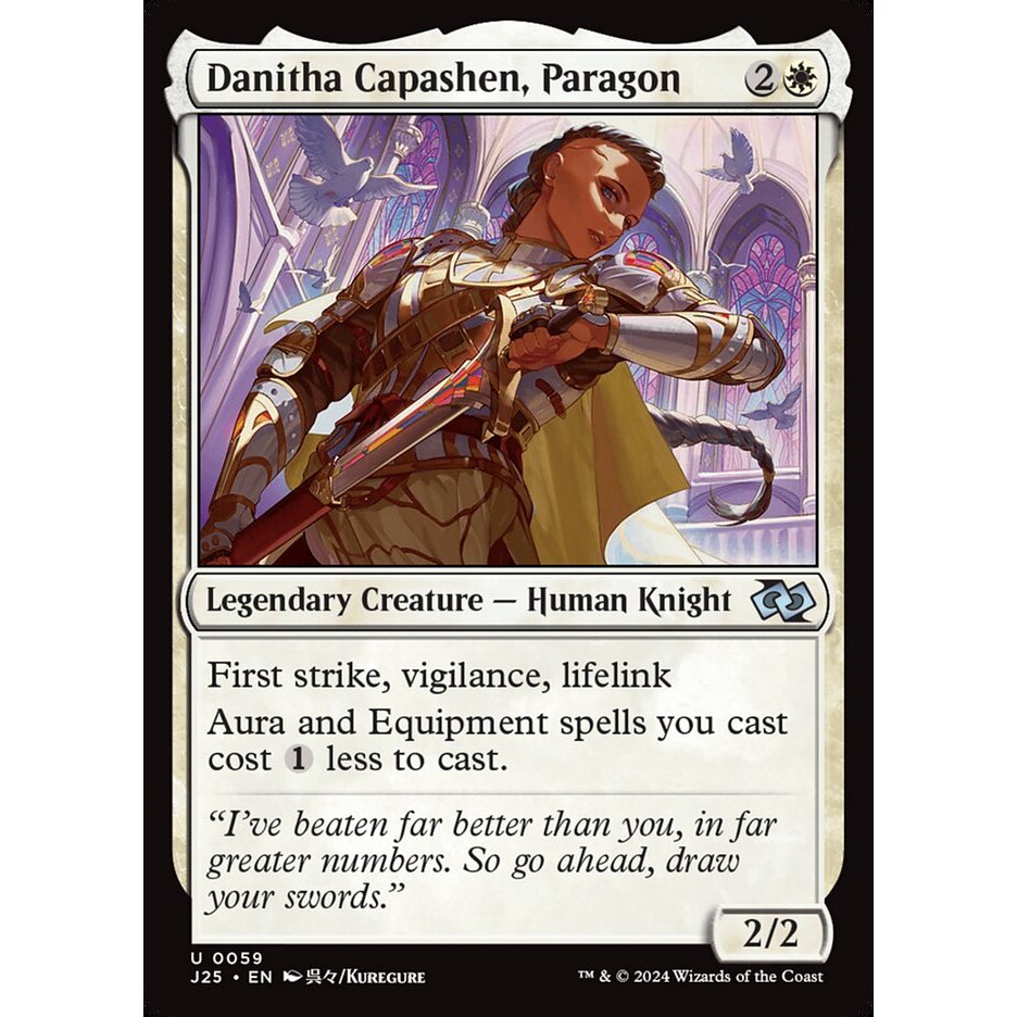 Danitha Capashen, Paragon J25, WOC การ์ด Magic the Gathering [MTG] ของ ...