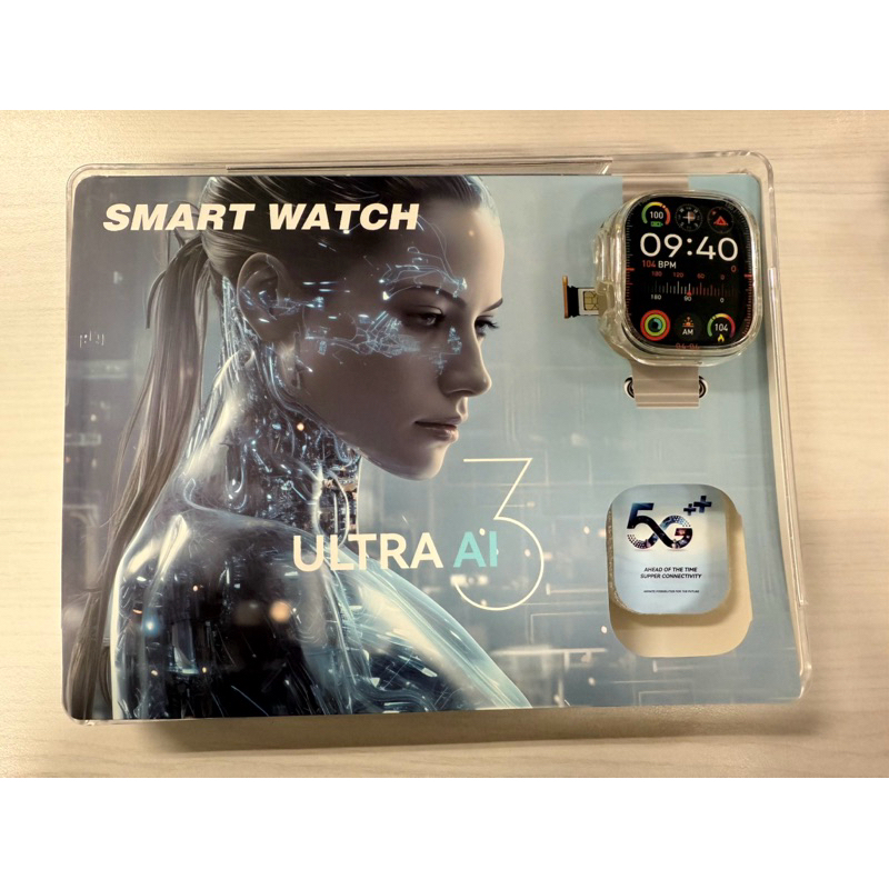 ultra Ai3 5Gsmartwatchใส่ซิมได้ ขนาด49mmดูหนัง ฟังเพลง ส่งข้อความไลน์ ...