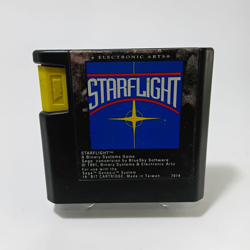 เกมส์แท้ Sega Genesis Starflight USA game | Shopee Thailand