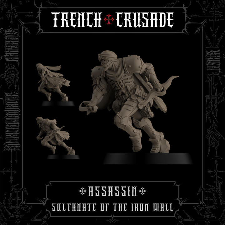 [Trench Crusade Officials Models] Assassin and Janissaries | Shopee ...