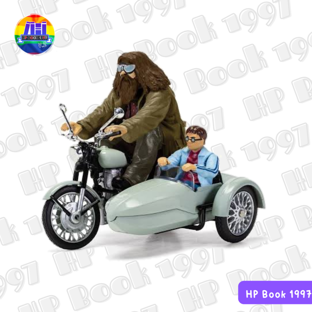 Harry Potter - Hagrid's Motorcycle Figure (ลิขสิทธิ์แท้) : แฮร์รี่ ...