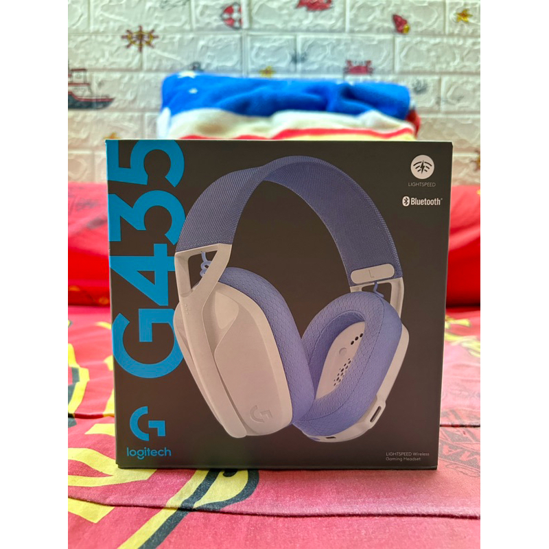 Logitech G435 Wireless Bluetooth Gaming Headset หูฟังเกมมิ่งไร้สายเบา ...