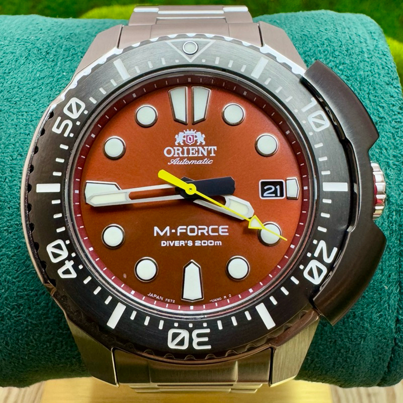 นาฬิกา Orient M-Force Automatic รุ่น RA-AC0L02R | Shopee Thailand