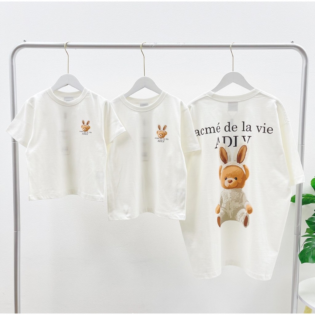 ADLV Rabbit T-Shirt (White) | Shopee Thailand
