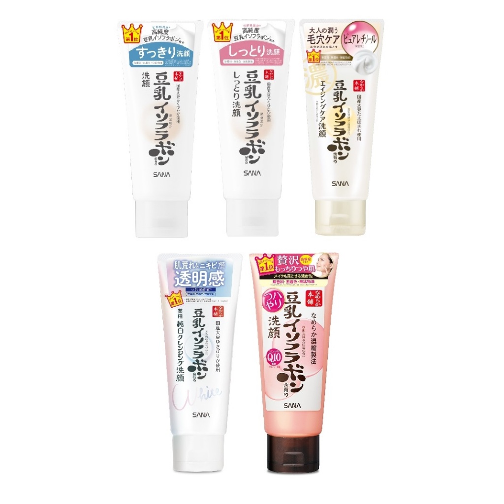 【Direct from Japan】Sana Nameraka Honpo Soy Cleansing Face Wash โฟมล้างหน้าเต้าหู้ ซานะ 150 กรัม ...