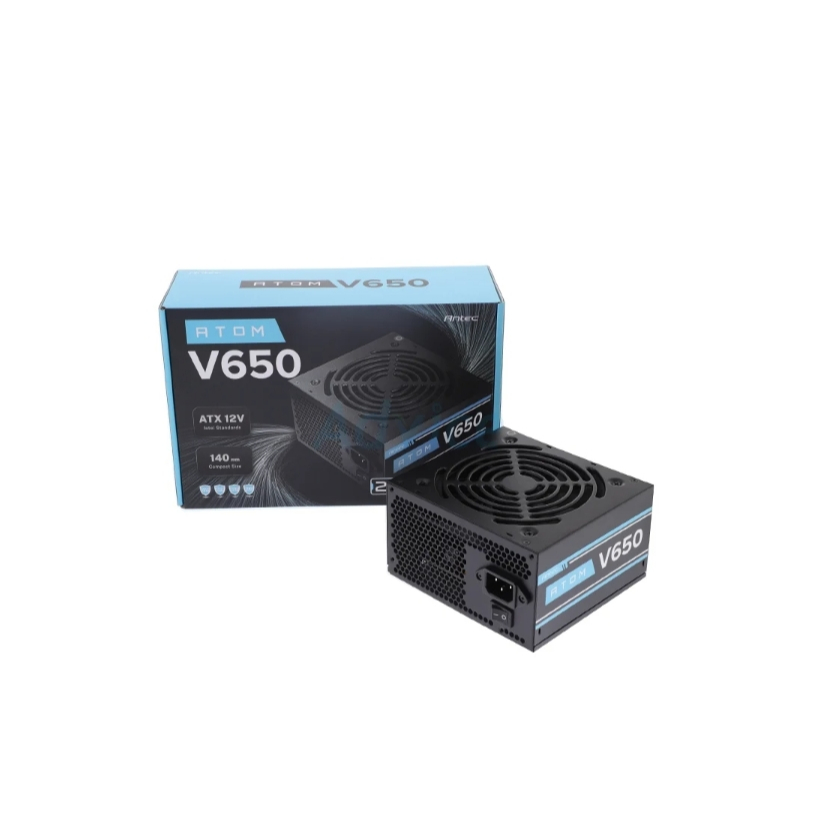POWER SUPPLY (FULL) 650W ANTEC ATOM V650 | Shopee Thailand