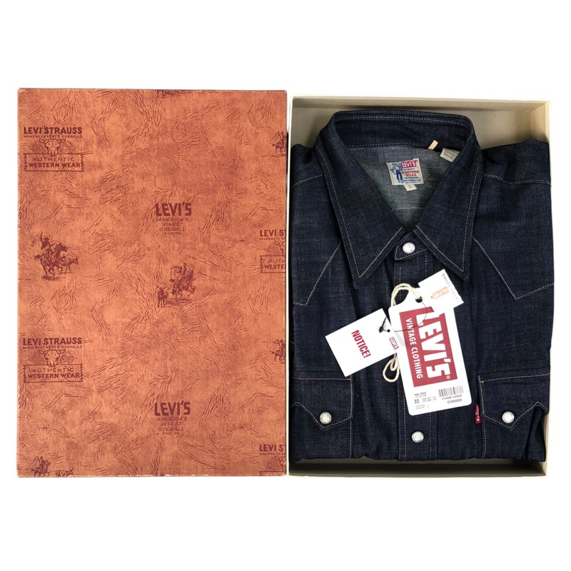 LVC 1955 Sawtooth Western shirt Rigid Made In Turkey | Shopee Thailand