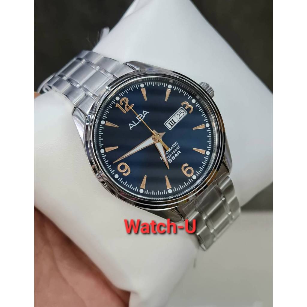 นาฬิกาผู้ชาย Alba Automatic รุ่น AL4157X AL4157X1 AL4157 | Shopee Thailand