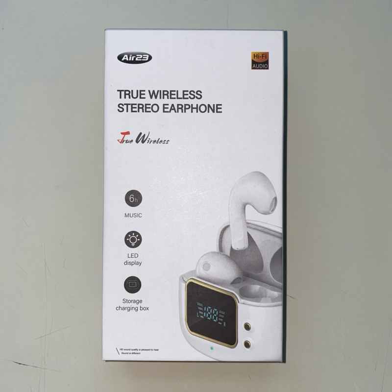 หูฟังไร้สาย บลูทูธ Air23 True Wireless Stereo Earphone | Shopee Thailand