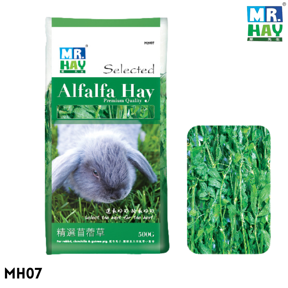 Mr.Hay MH07 Alfalfa Hay Premium Qualityหญ้าอัลฟาฟ่าคัดพิเศษ หญ้ากระต่าย ...