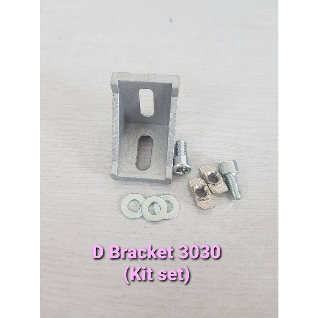 D Bracket 3030 Kit set , ข้อต่ออลูมิเนียมโปรไฟล์ 3030, Bracket ข้อต่อ ...