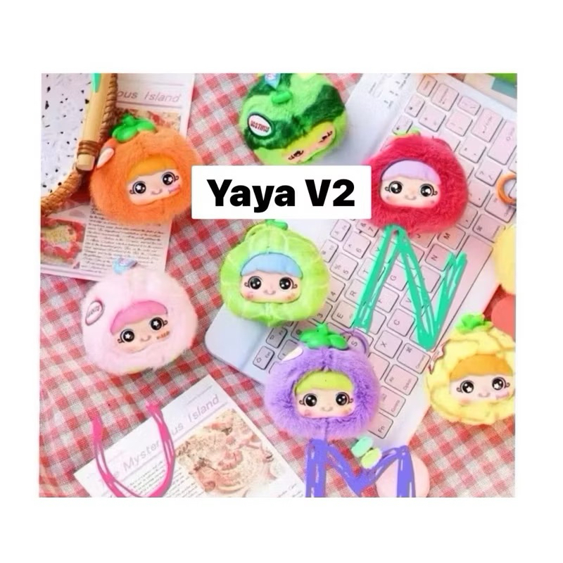 YAYA v2 ผลไม้ของใหม่ แกะการ์ดไม่แกะซอง(2ตัวลดให้คะ) | Shopee Thailand