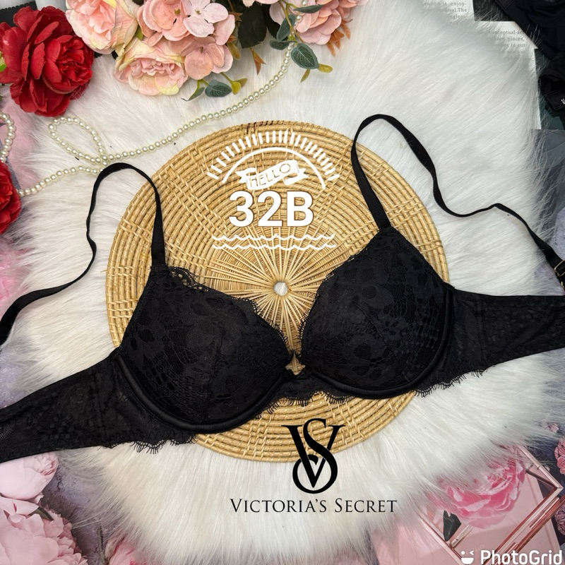 Victoria’s Secret 32B ใหม่มาก ฟองกลาง อะไหล่ทอง ป้ายตัด | Shopee Thailand