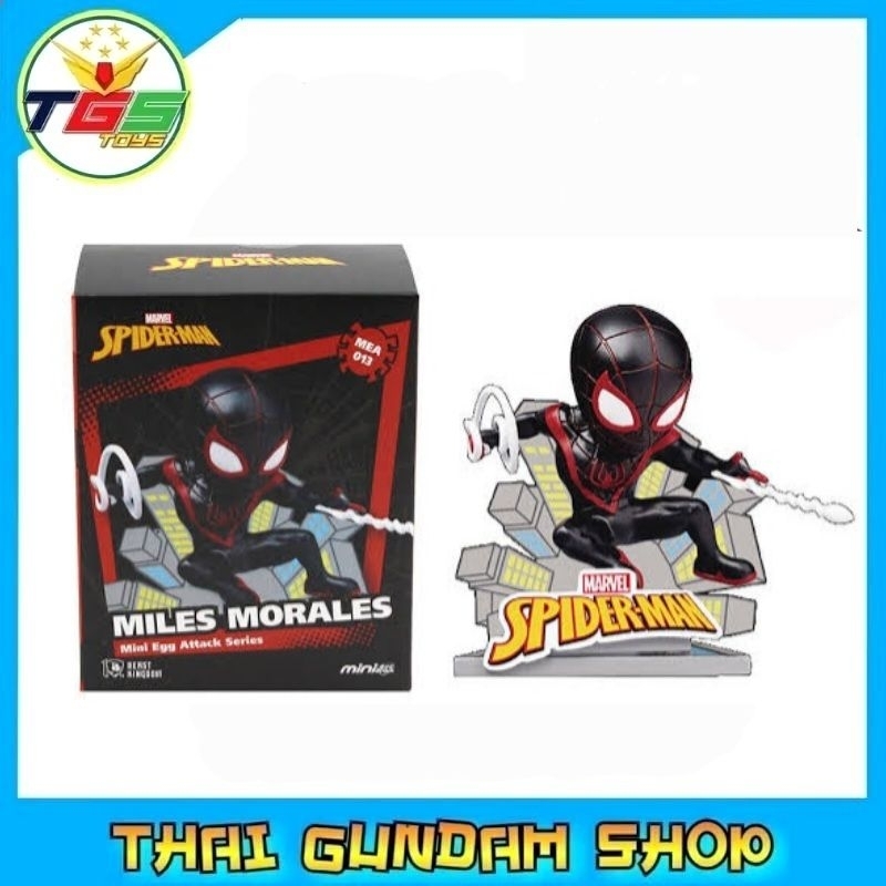 ⭐️TGS⭐️Spider-Man Mile Morales Mea-013 Mini Egg Attack Figure [Beast ...