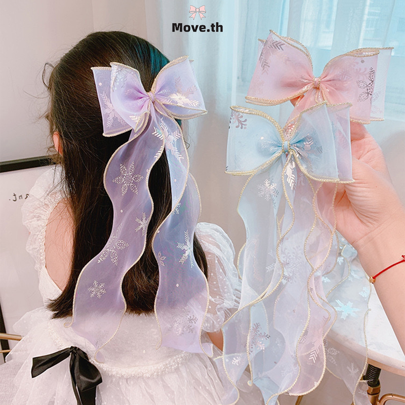 ในไทย-พร้อมส่ง กิ๊ฟติดผมประดับโบว์เด็ก น่ารักหวาน สไตล์เกาหลี ...