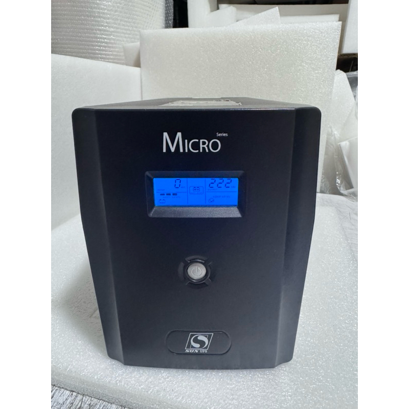 UPS เครื่องสำรองไฟฟ้ามือสอง (second hand) SUN UPS Micro 2000 LCD 2000VA/1200W สินค้าพร้อมใช้งาน ...