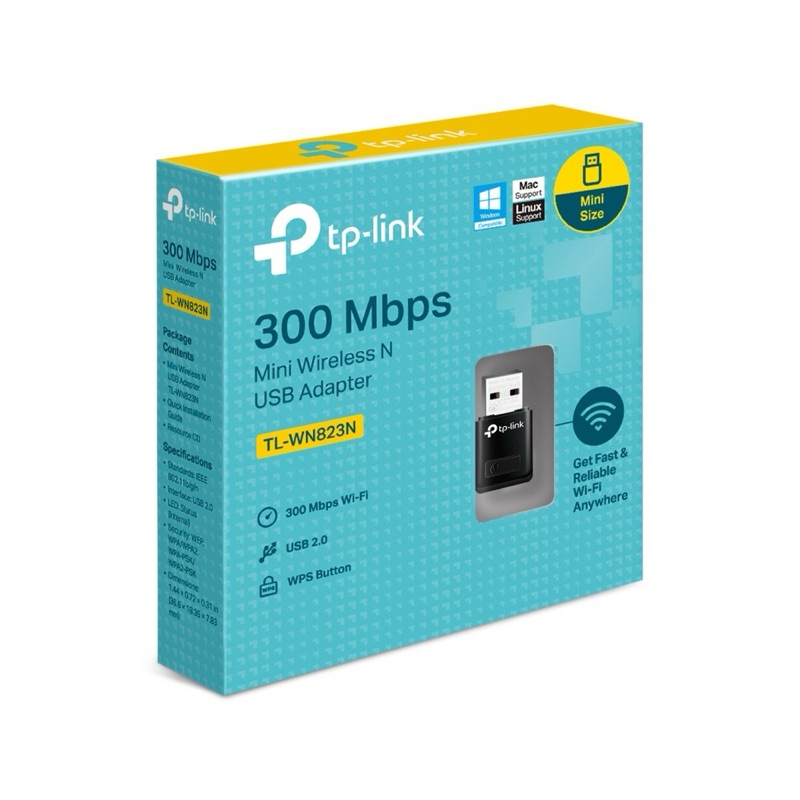 TP-LINK TL-WN823N 300MBPS MINI WIRELESS N USB ADAPTER | Shopee Thailand
