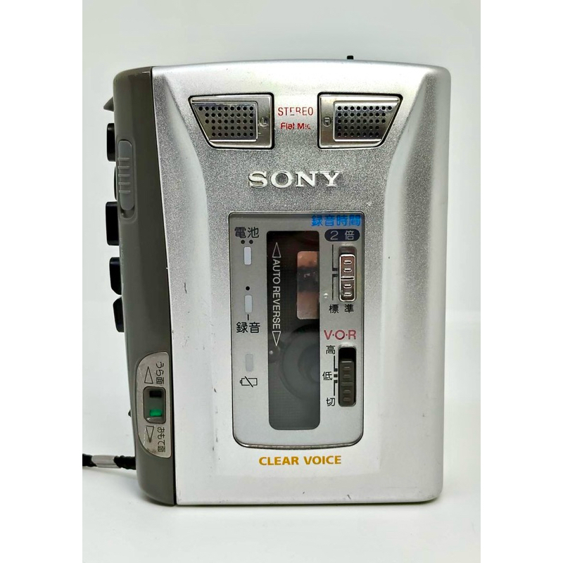 เครื่องเล่นเทปพกพา Sony TCS-60 Cassette Stereo อัดเสียงได้ ลำโพงคู่ สภาพใช้งานนะครับ | Shopee ...