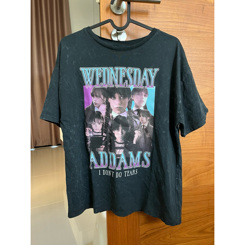 สื้อยืดแขนสั้น ลาย Wednesday ZARA KIDS 13-14 อก 39-40 นิ้ว แท้จากช้อป ...