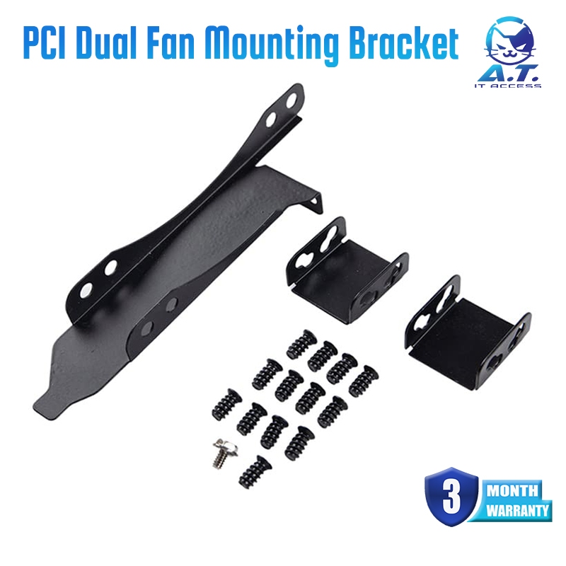 PCI Dual Fan Mounting Bracket GPU Bracket for Mounting Computer Case ...