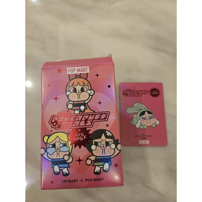 Popmart Cry Baby The powerpuff girls #07 Bunny Buttercup | Shopee Thailand