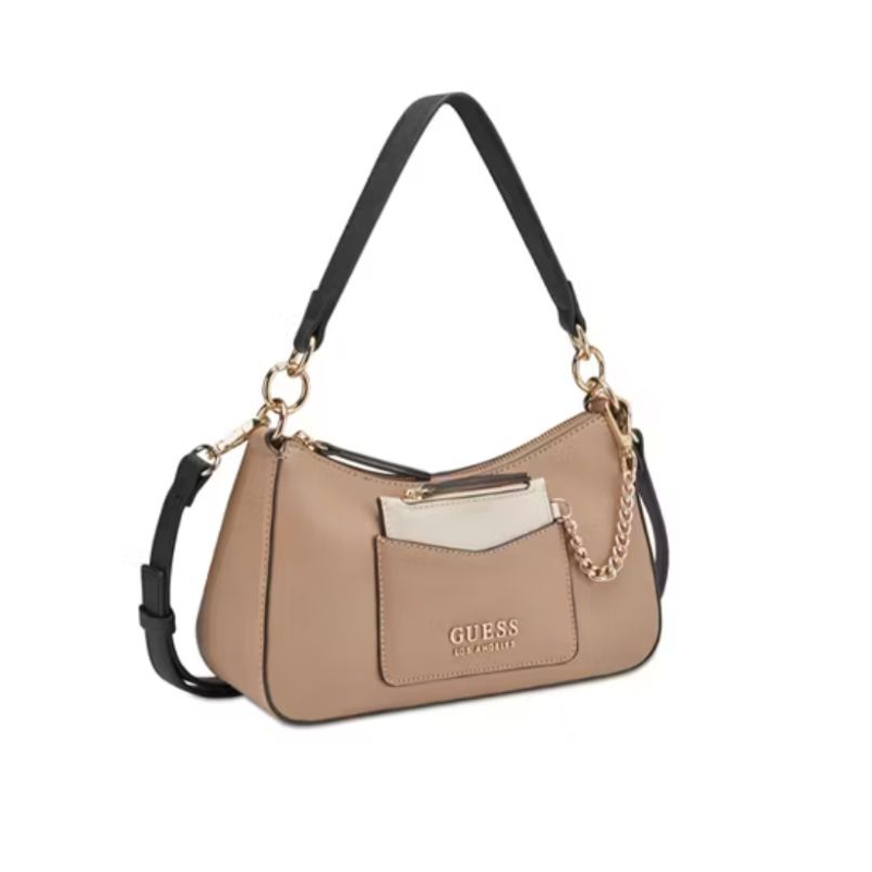 Guess กระเป๋าถือผู้หญิง gabbi mini top zip (ของแท้100%ชอปไทย)สีน้ำตาล ...