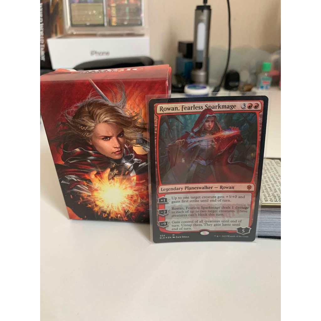 MTG Rowan planeswalker deck magic the gathering มือ 2 สภาพดี ไม่เคยใช้ ...