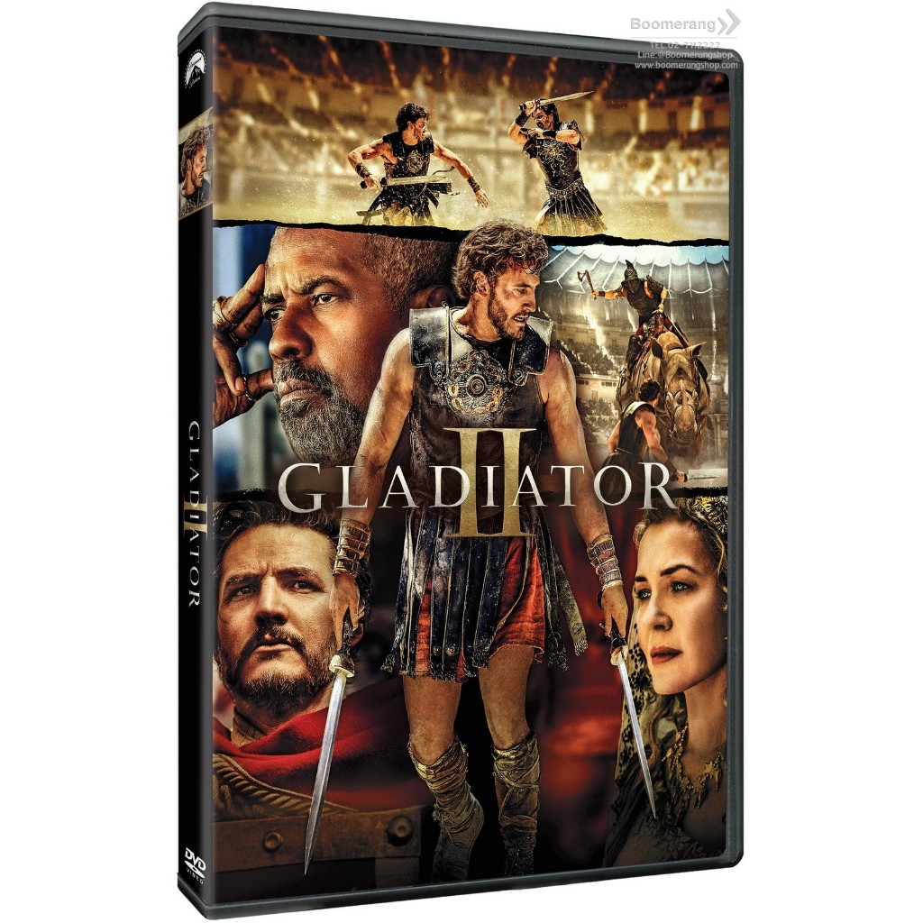 Gladiator II /แกลดดิเอเตอร์ นักรบผู้กล้า ผ่าแผ่นดินทรราช 2 (SE) (DVD มี ...