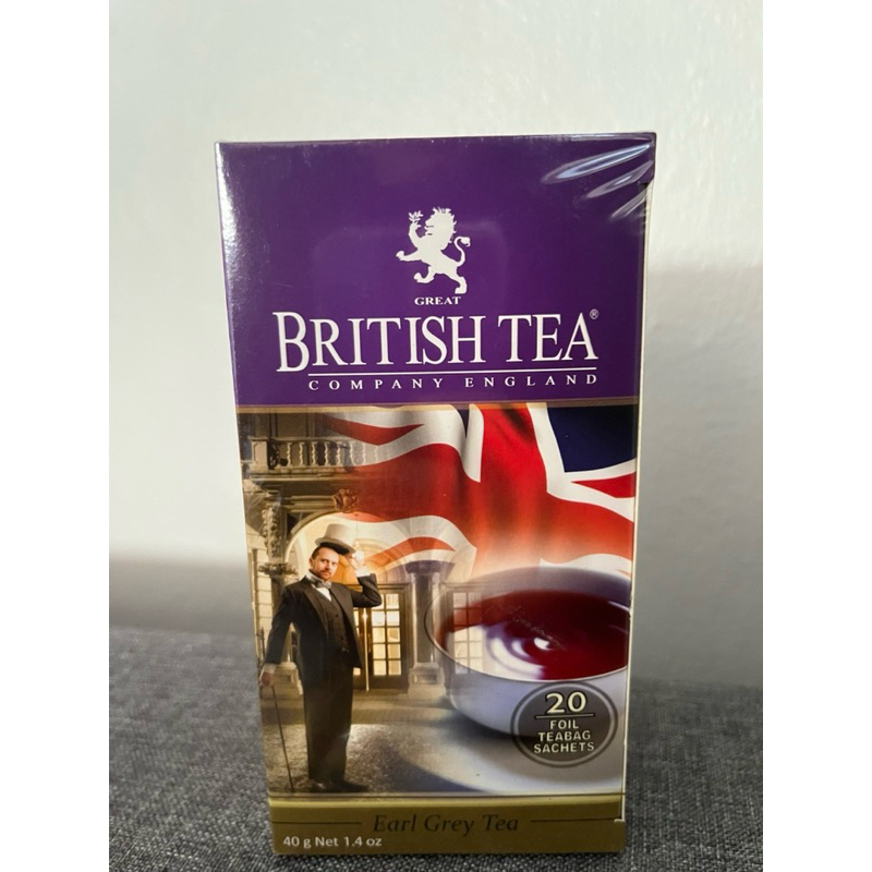 Great British tea ชา Earl grey tea 20 ซอง จาก ศรีลังกา | Shopee Thailand