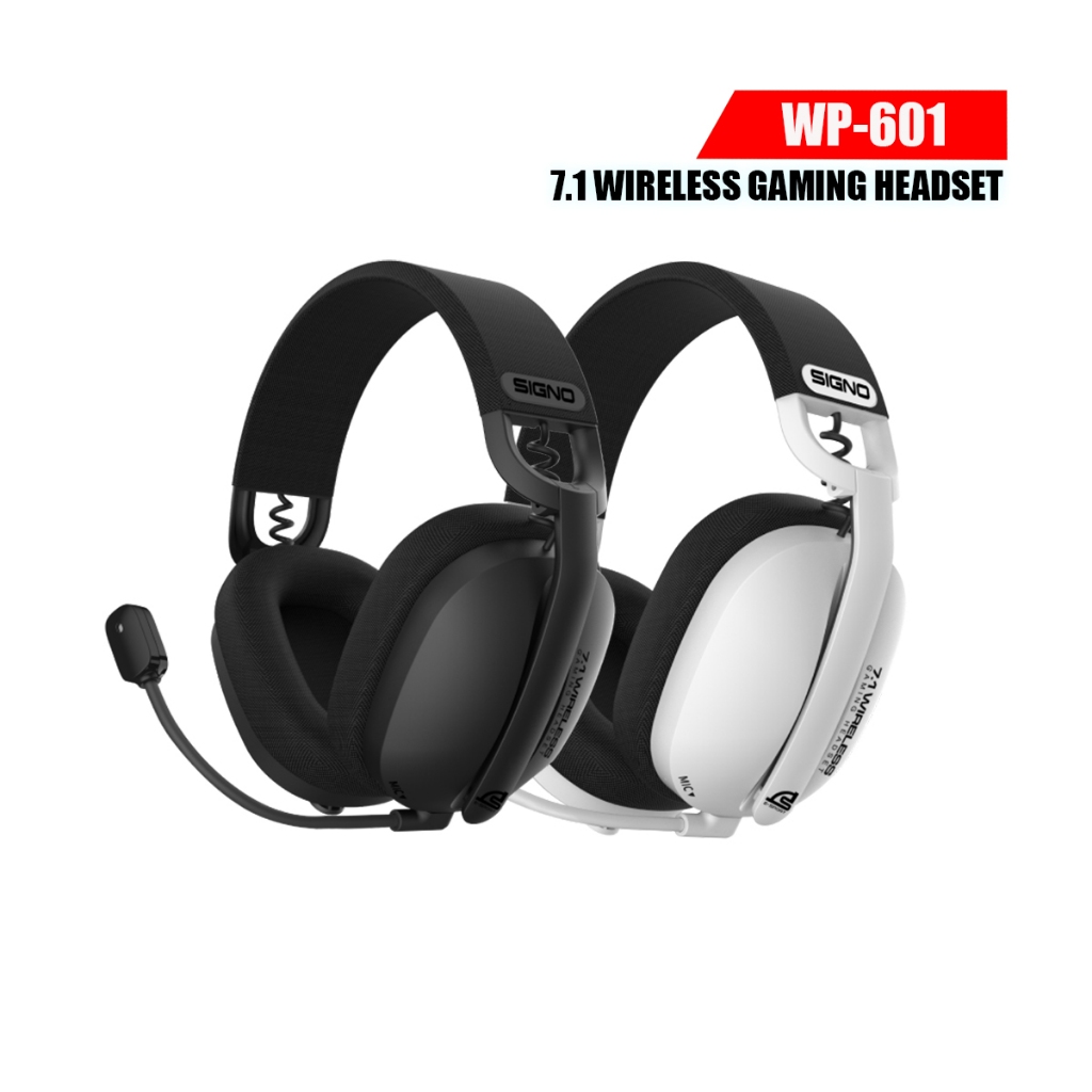 หูฟังไร้สาย SIGNO WP-601 MARLOS รองรับการใช้งาน 3 ระบบ (Bluetooth / 2 ...