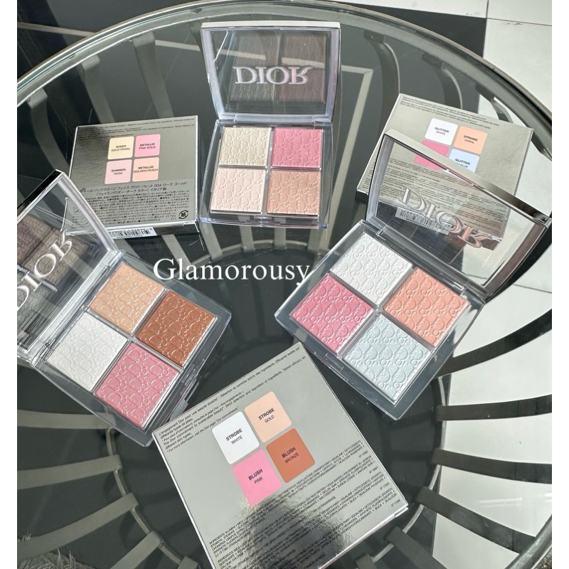 แท้ Dior backstage glow face palette (ขอดูบิลได้ค่ะ) | Shopee Thailand