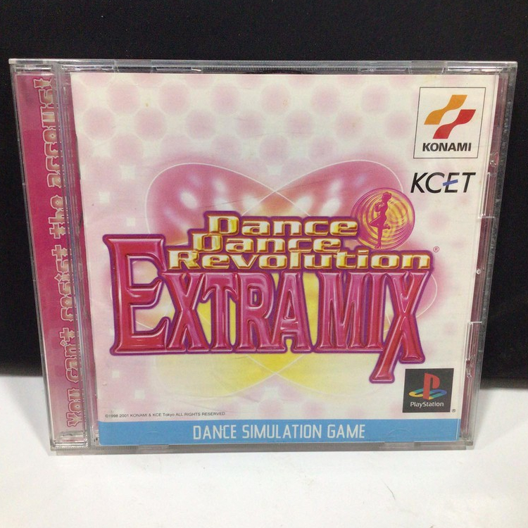 แผ่นแท้ [PS1] Dance Dance Revolution Extra Mix (Japan) (SLPM-86831) DDR ...