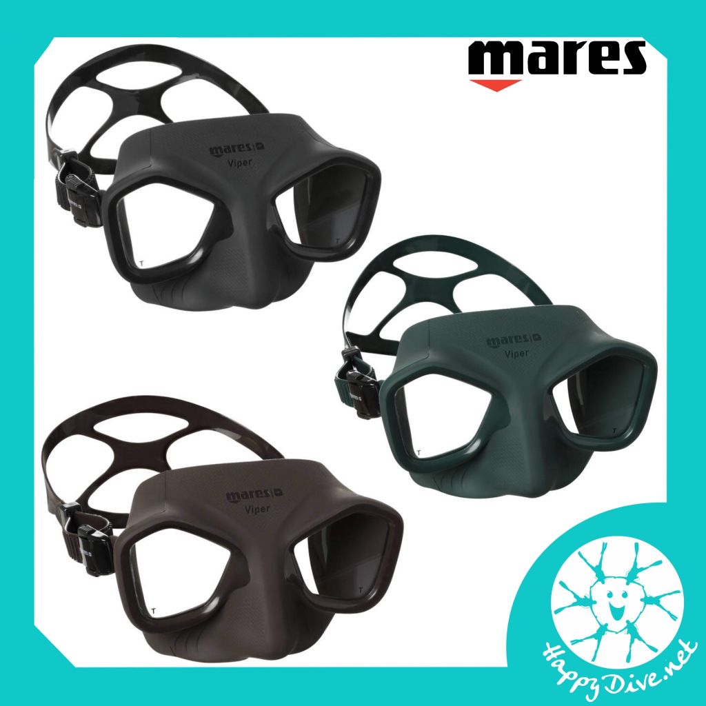 🤿 Mares Viper spearfishing mask, Freediving Mask - หน้ากากฟรีไดฟ์ ...
