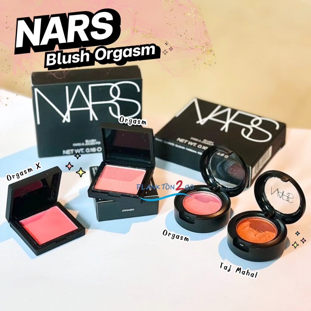 NARS บลัชออน Blush Orgasm 2.5g ,Orgasm X 1.2g ผลิต2024 | Shopee Thailand