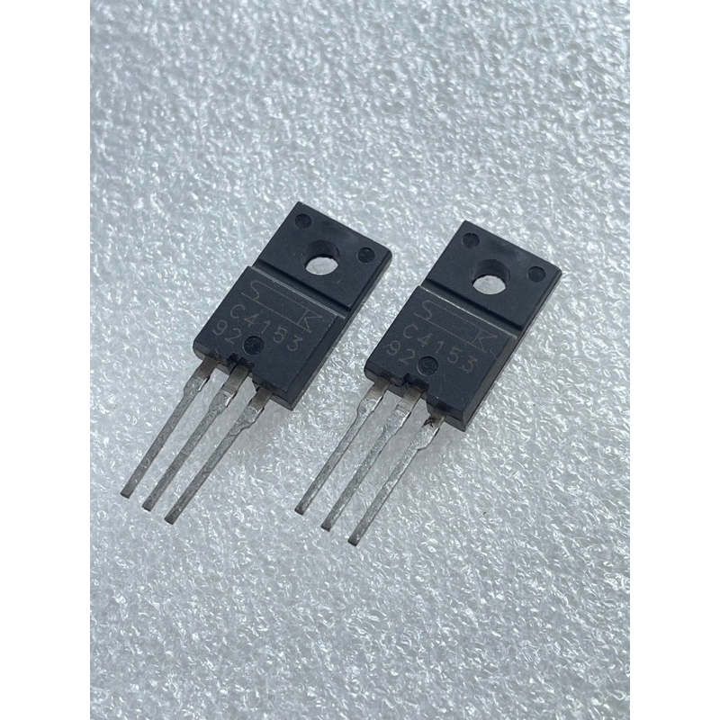 (แพ็ค1ตัว) C4153 2SC4153 ทรานซิสเตอร์ TO-220F 7A 120V แบรนด์ Sanken c4153 2sc4153 Transistor 3P ...