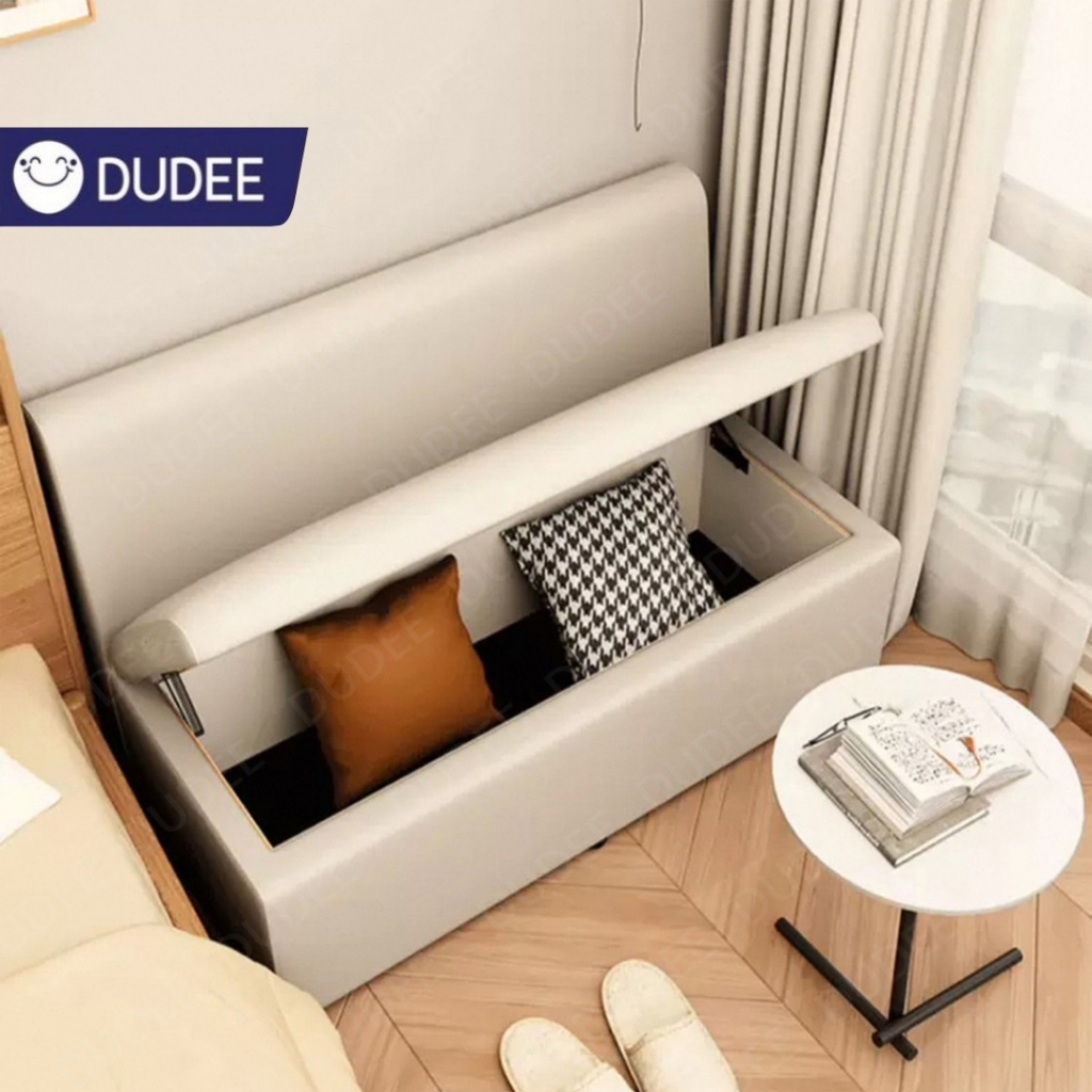 DUDEE โซฟา รุ่น SF-107 โซฟาพร้อมที่เก็บของ สไตล์โมเดิร์น สวยงาม ทันสมัย | Shopee Thailand