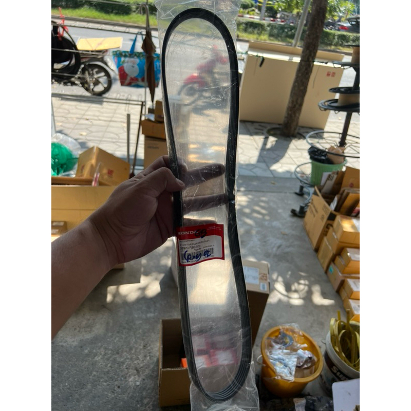 แท้ศูนย์สายพานหน้าเครื่อง HONDA JAZZ GEปี08-13 CITY 1.5L NMปี08-13 ...