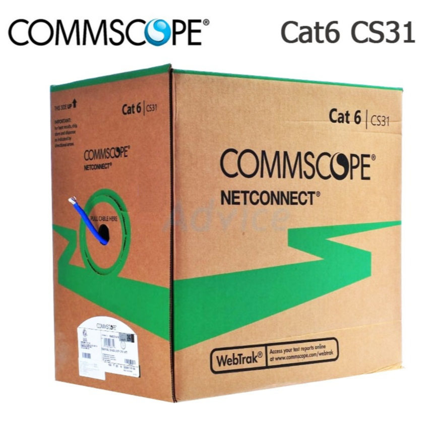 COMMSCOPE CS31 CAT6 UTP Cable (305m/Box) 23AWG (884023394/10) | Shopee Thailand