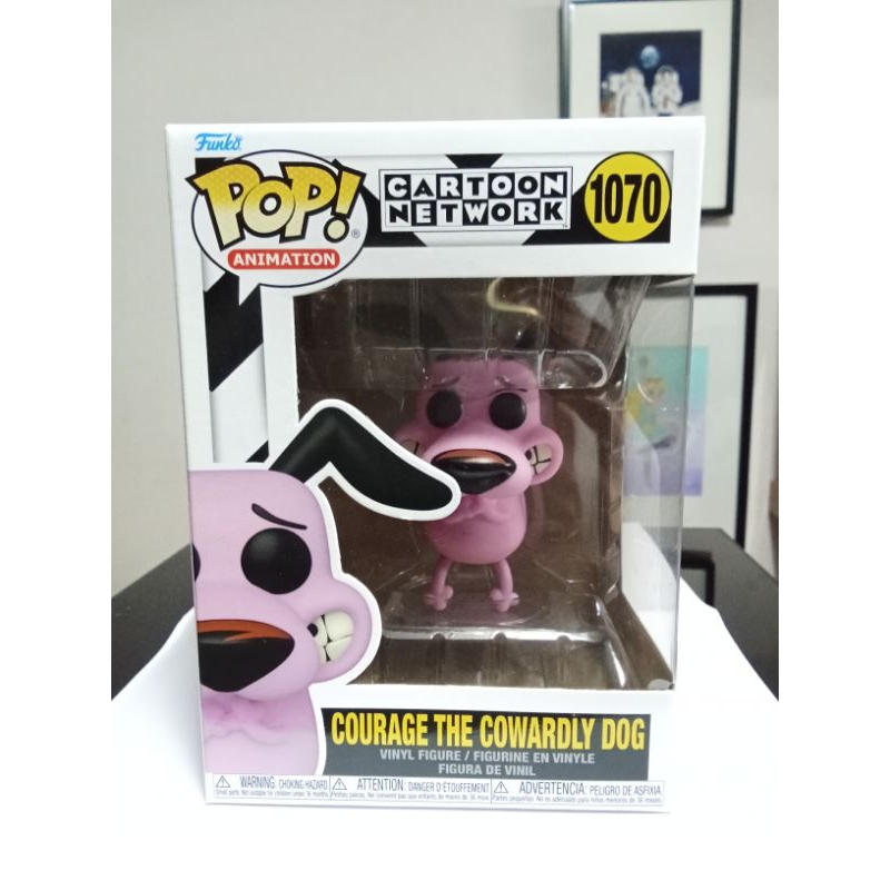 Funko pop Courage the Cowardly Dog เคอเรจหมาน้อยผู้กล้าหาญ | Shopee ...