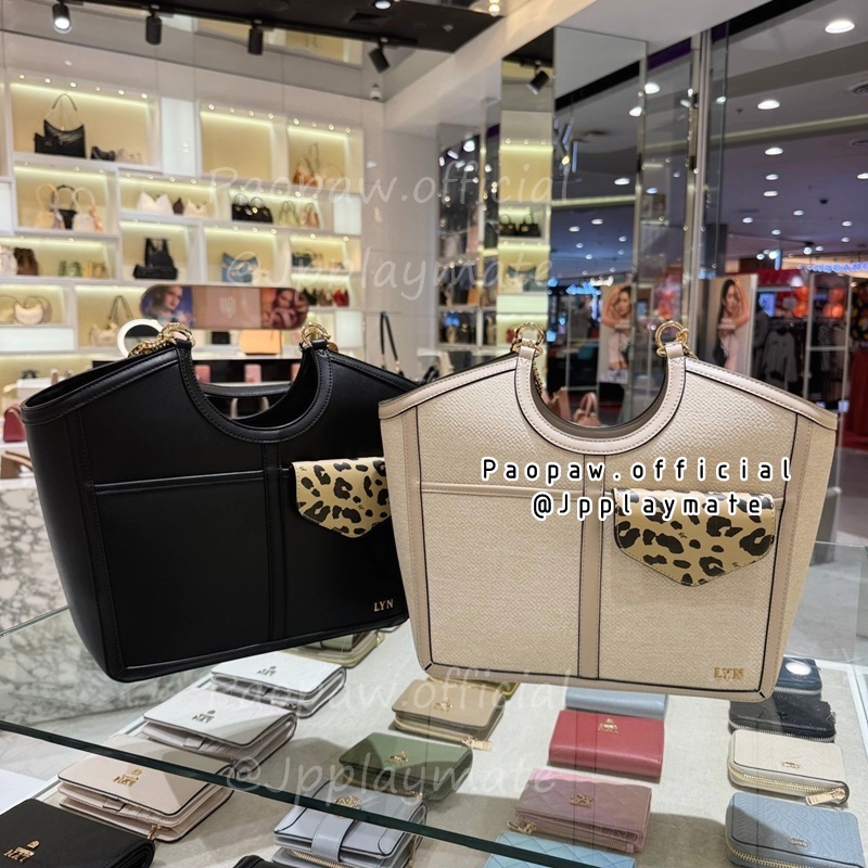 LYN กระเป๋าสะพายข้าง รุ่น Riley Shopper L Tote Bag : LL25CBF113 แท้จากชอป | Shopee Thailand