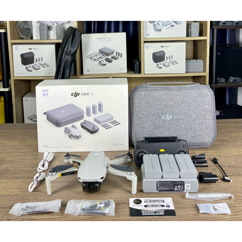 Dji Mini SE combo สภาพสวยพร้อมใช้งาน สอบถามเพิ่มเติมได้ รหัส TD-489 ...