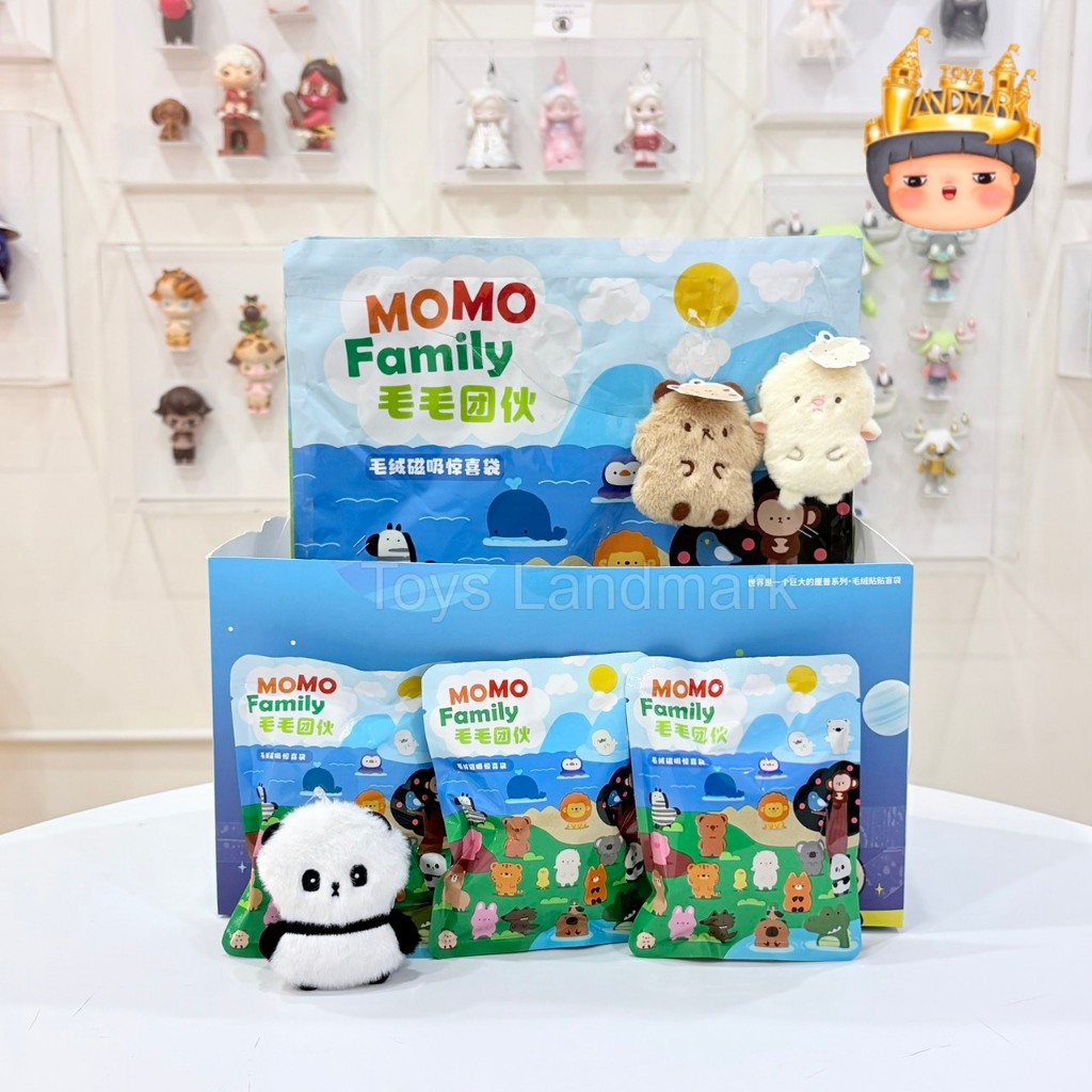 [จุ่ม/พร้อมส่งในไทย] MOMO FAMILY แม่เหล็ก | Shopee Thailand