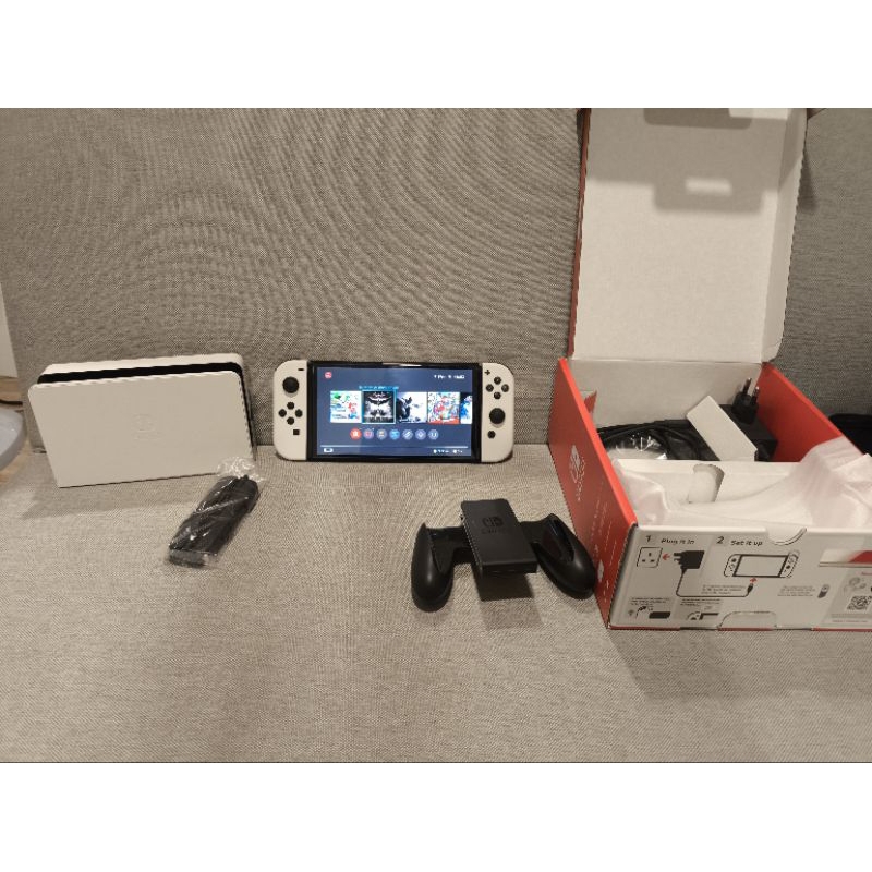 Nintendo Switch Oled พร้อม sd card 256 gb (สินค้ามือสอง) | Shopee Thailand